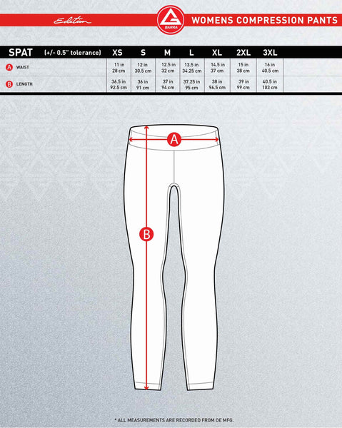 Gb Edition Womens Compression Pants Black Gb Wear Canada